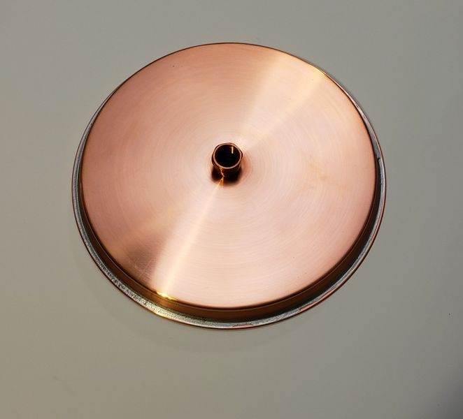 Buy 12" Indoor Outdoor Copper Rain Shower Head | Cu-Copper Design – CU ...