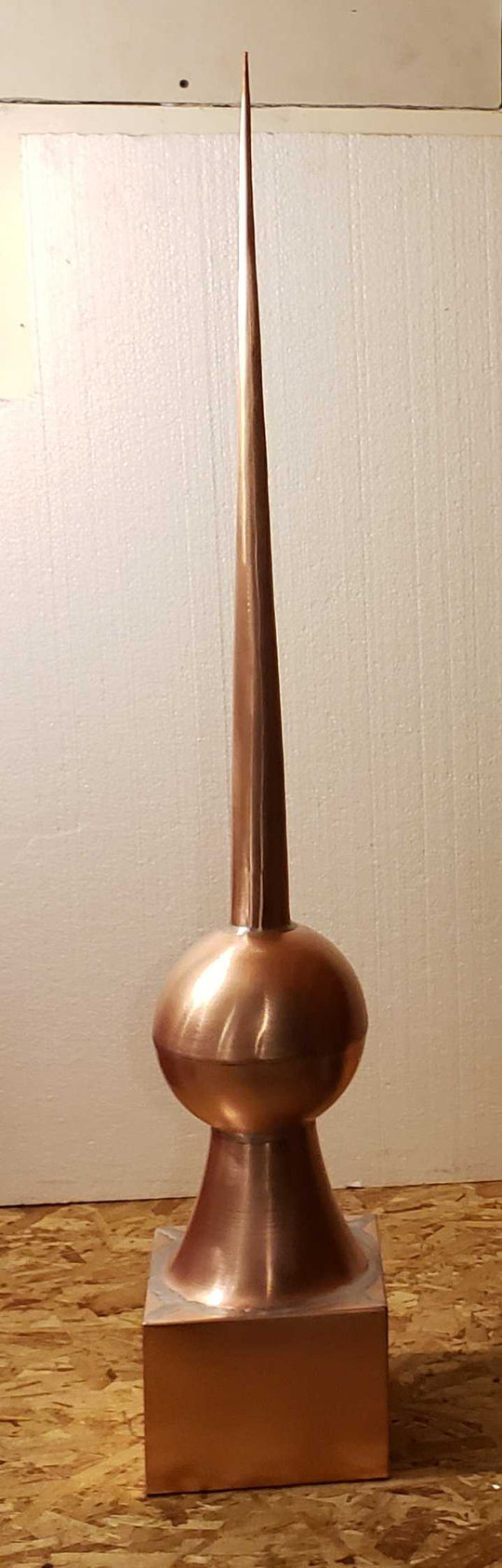 Handmade Large Patina Copper Finials for Sale| Cu-Copper Design – CU ...